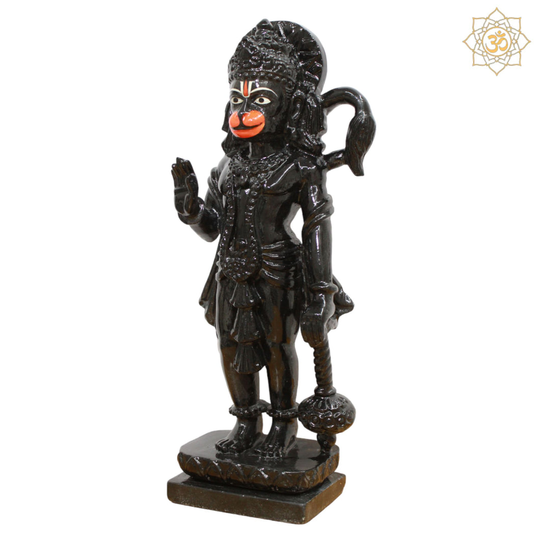 Buy Marble Hanuman Murti, Hanuman Statue for Homes and Temples – BMBIDOLS