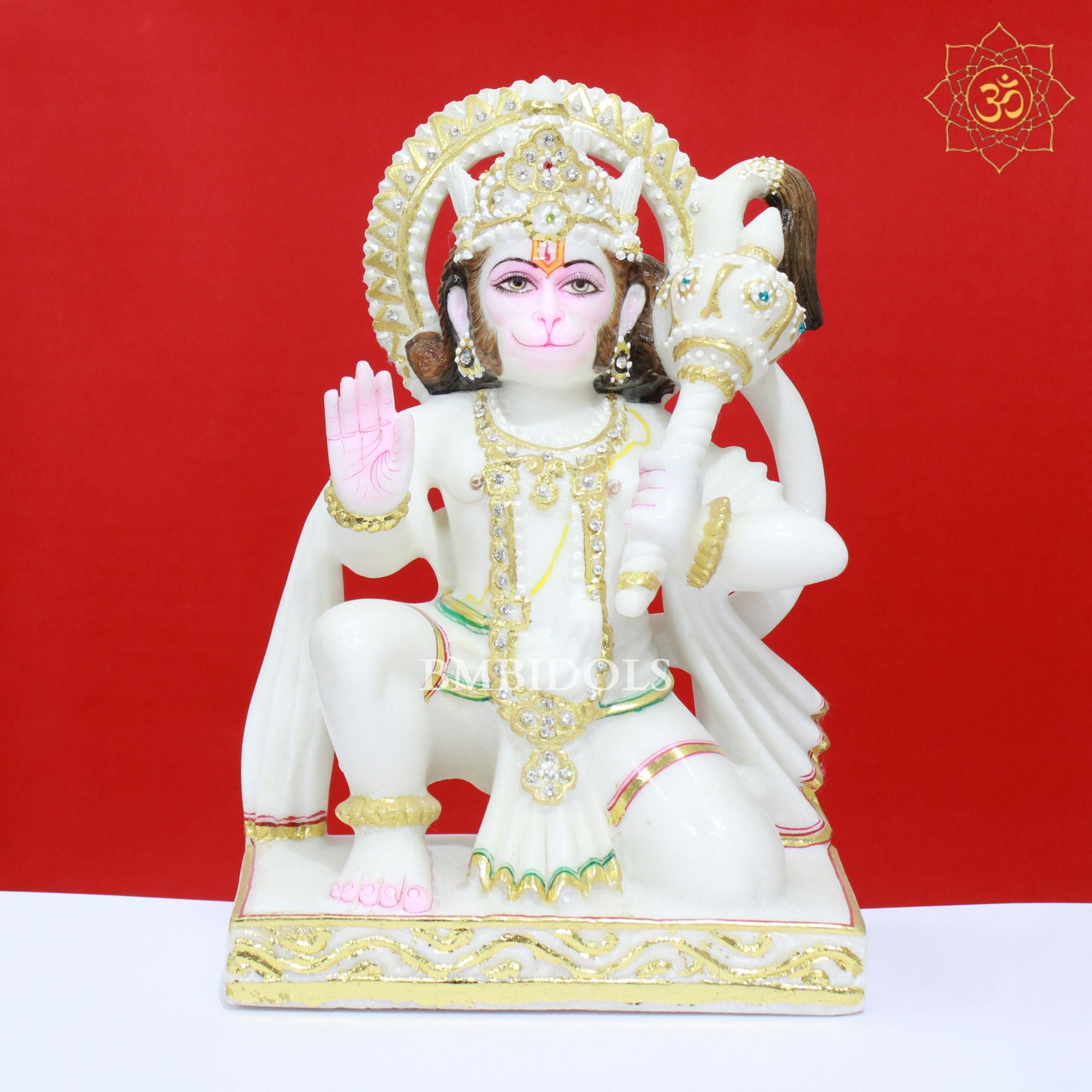 Buy Marble Hanuman Murti, Hanuman Statue for Homes and Temples – BMBIDOLS