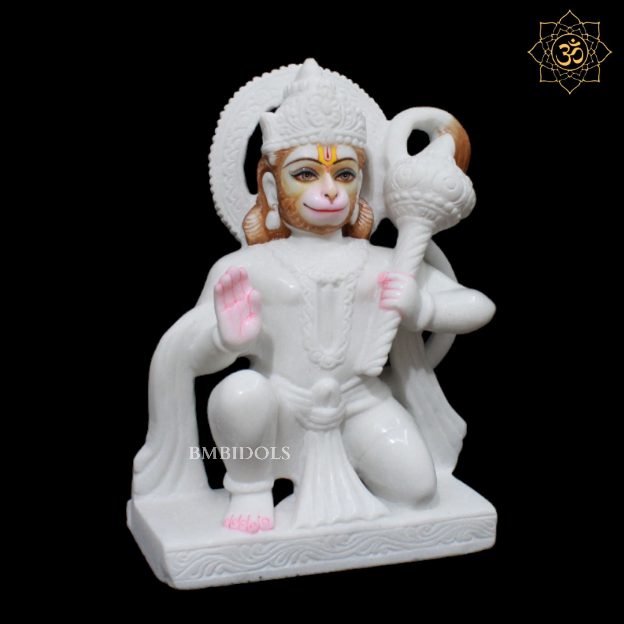 Buy Marble Hanuman Murti, Hanuman Statue for Homes and Temples – BMBIDOLS
