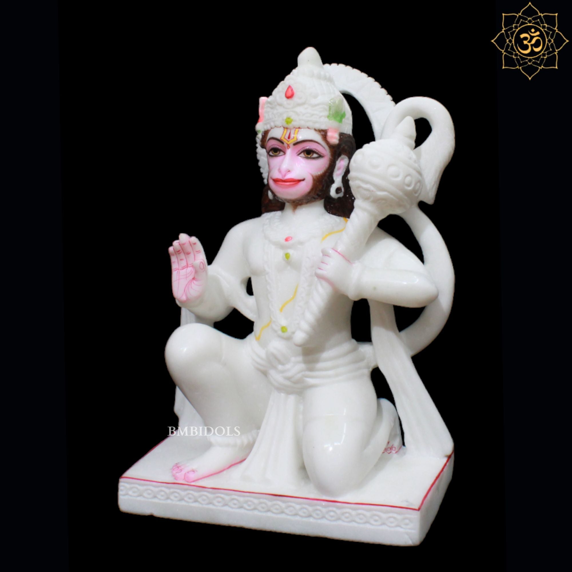 Buy Marble Hanuman Murti, Hanuman Statue for Homes and Temples – BMBIDOLS