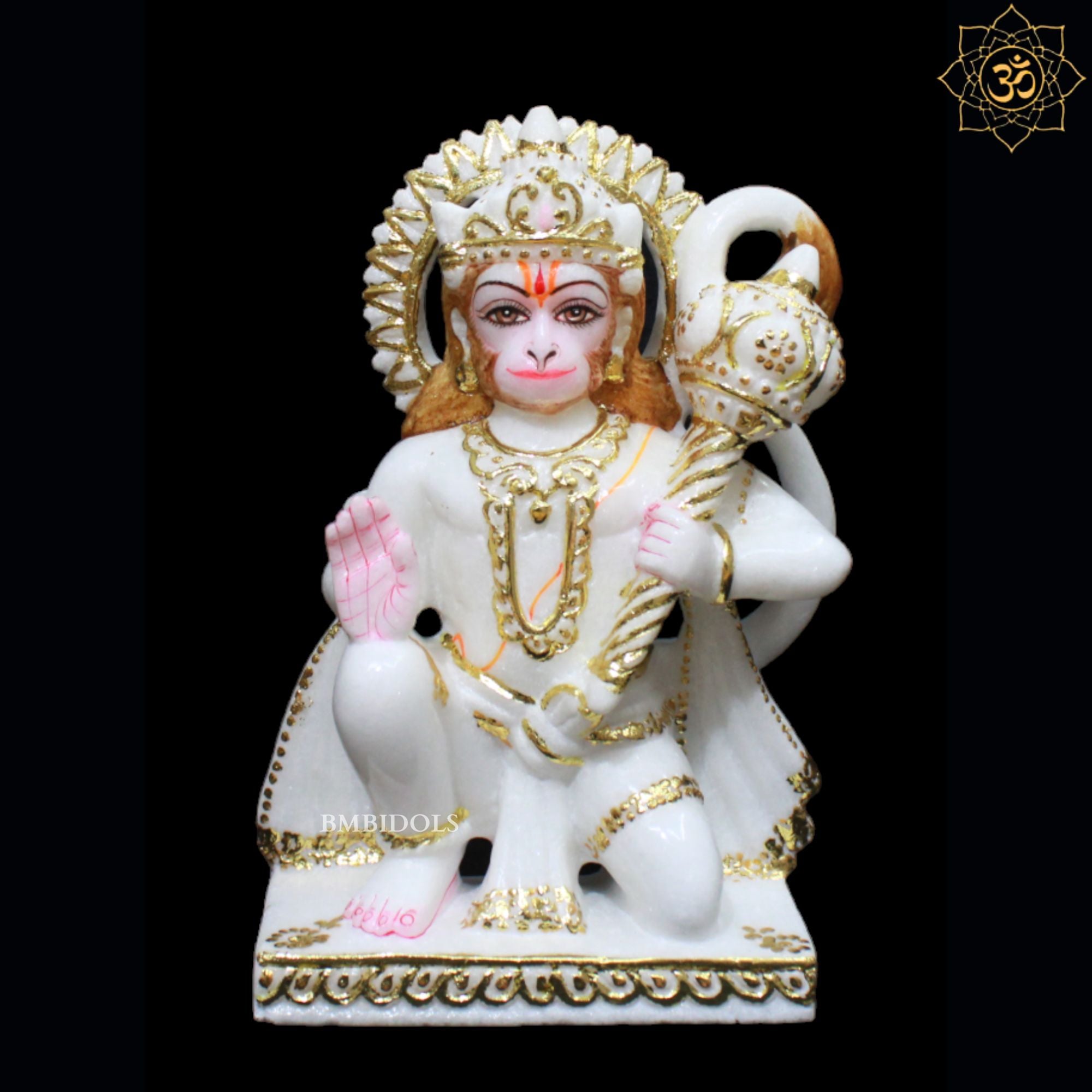 Buy Marble Hanuman Murti, Hanuman Statue for Homes and Temples – BMBIDOLS