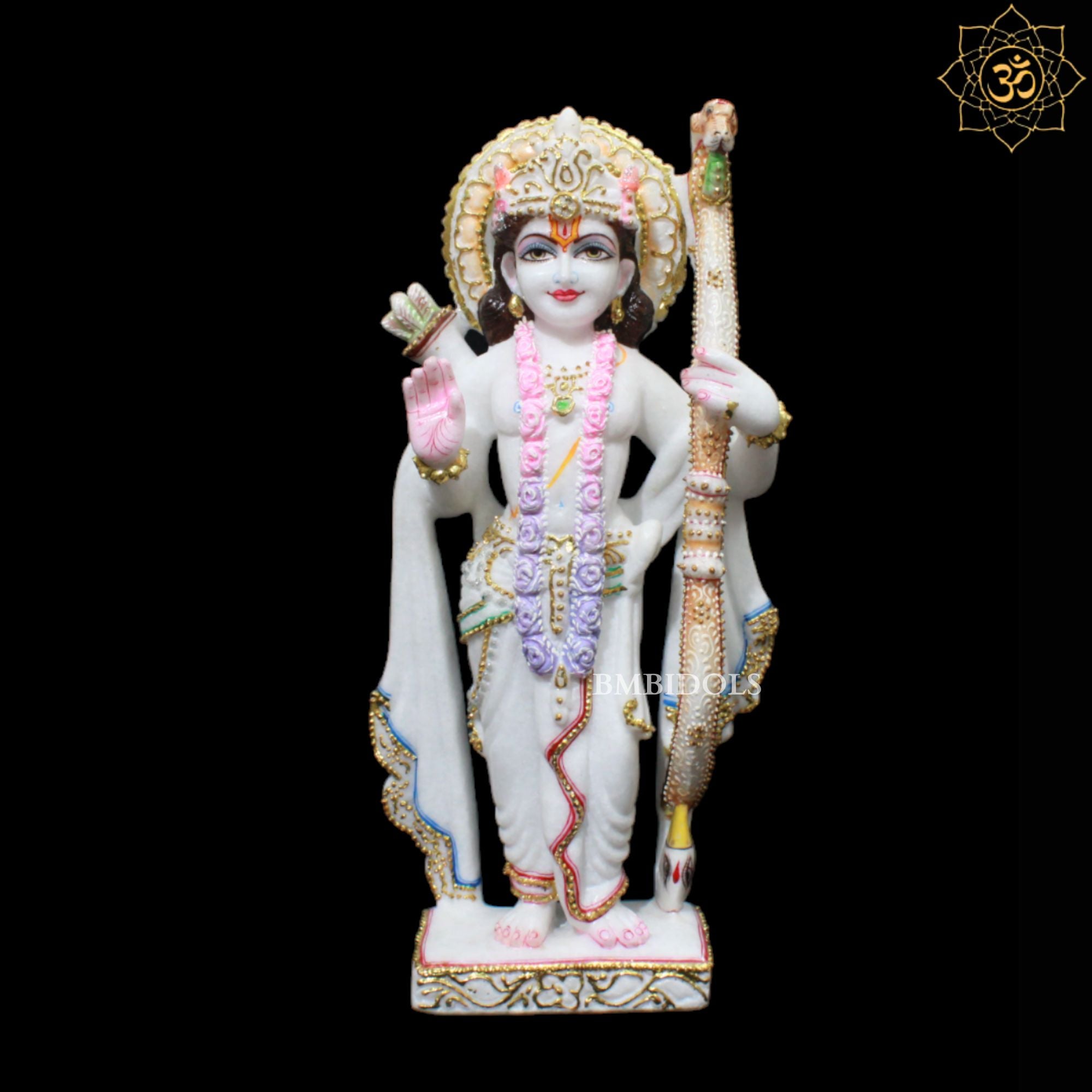 Buy Marble Ram Darbar Murti, Ram Statue for Home and Temples -BMBIDOLS