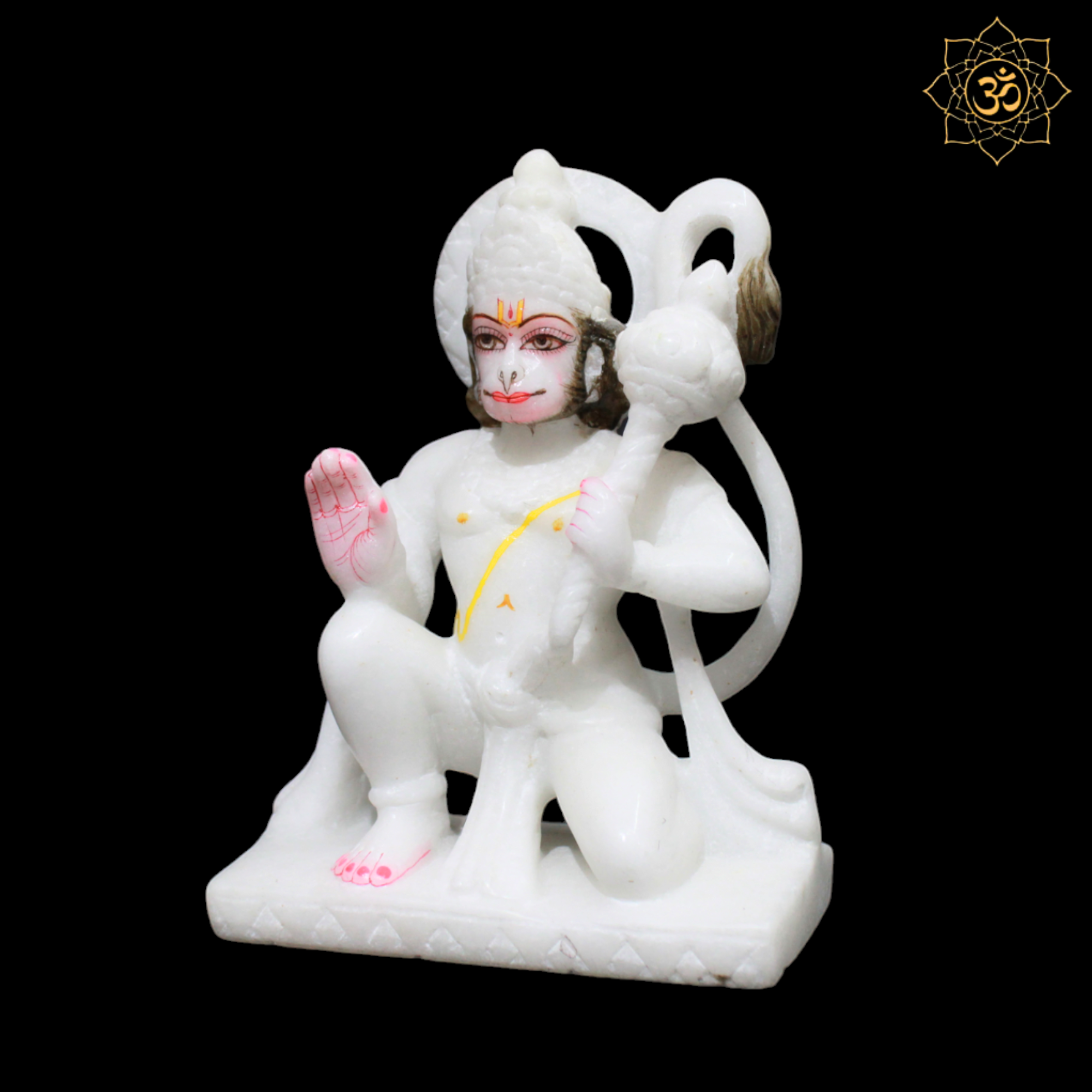 Buy Marble Hanuman Murti, Hanuman Statue for Homes and Temples – BMBIDOLS