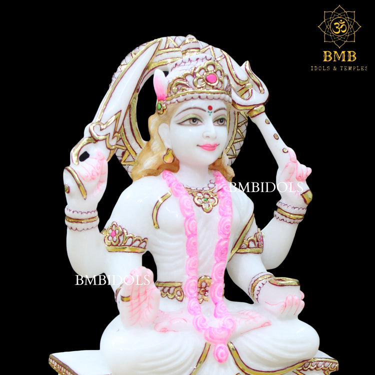Marble Santoshi Mata Statue in 12inch for Home and Temples – BMBIDOLS
