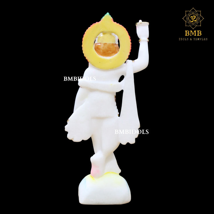 Marble Chakradhari Krishna Statue in 12inches for Homes & Temples ...